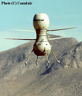 CL-227 Sentinel (The flying peanut) is a remote-controlled unmanned ...