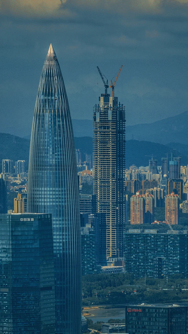 全景 建筑 深圳 风光-花瓣网