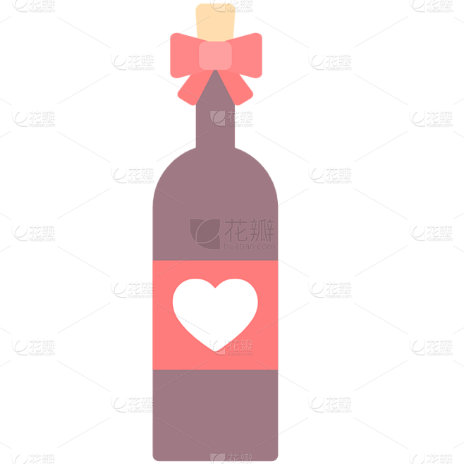 情人节元素-红酒