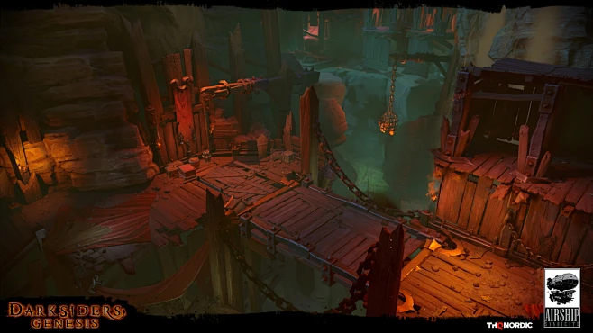 Icebind Cavern, John Stamos : For Icebind Cavern, I was responsible for ...