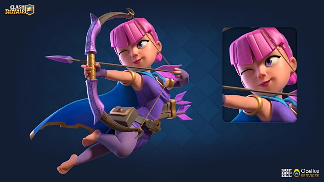 Clash Royale - Archer Evolution-花瓣网