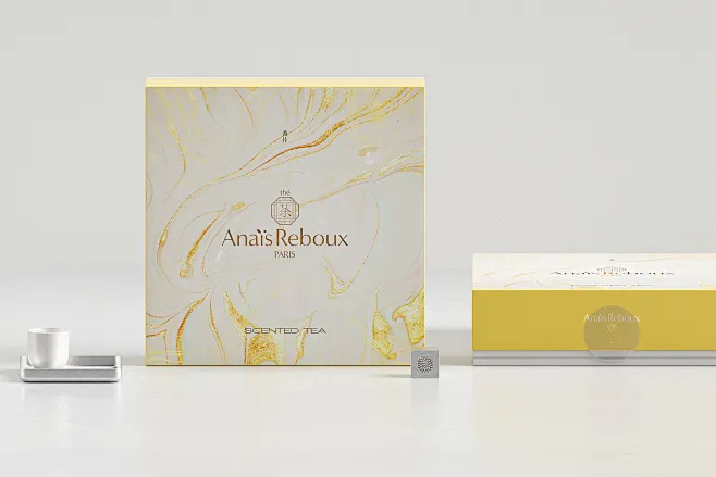 四君子 茶礼｜Anaïs Reboux TEA-古田路9号-品牌创意/版权保护平台-花瓣网