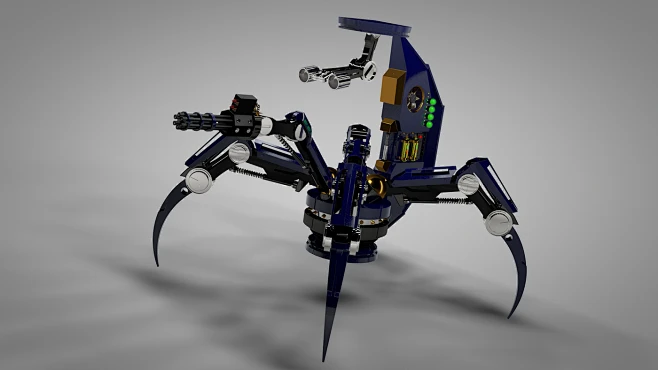 ROBOT SA-M1 : Hello! How are you?This is my 3d model. It is a robot ...