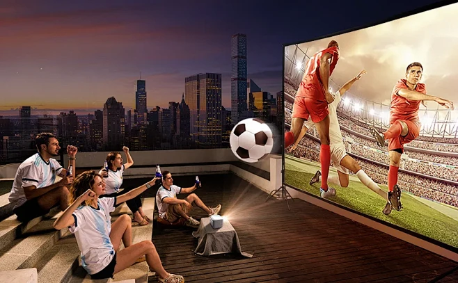 Byintek R20 Pro Multi-Purpose 3D AutoFocus Projector - Tridimensional ...