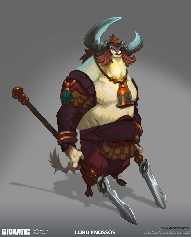 vinod-rams-01minotaur-hero-花瓣网