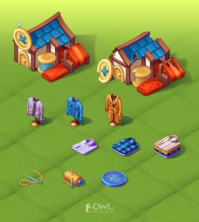 Merge Game - Objects & Props - Part 1-花瓣网