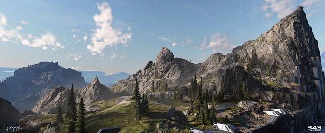 343 Industries HALO Infinite Art Blast - ArtStation Magazine (82)-花瓣网