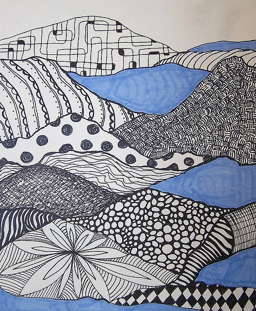 pattern landscapes-花瓣网