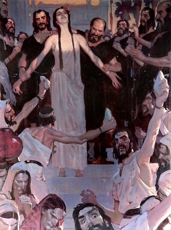 by john watkiss Hypatia of Alexandria, was a Greek mathematician ...