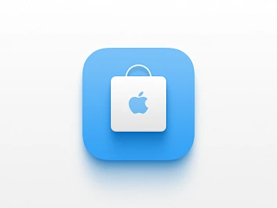 Apple Store #App# #icon# #图标# #Logo# #扁平# 采集@GrayKam-花瓣网
