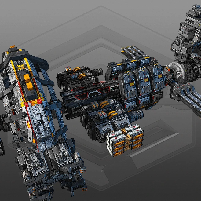 G8 HSS / HUMAN SPACE STATION, Stephane Chasseloup : Modeled with 3D-Max ...