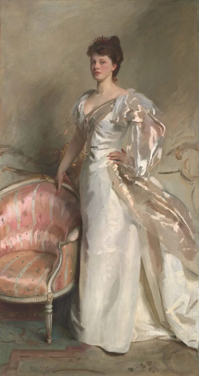 1904 – John Singer Sargent, Lady Helen Vincent, Viscountess D’Abernon ...