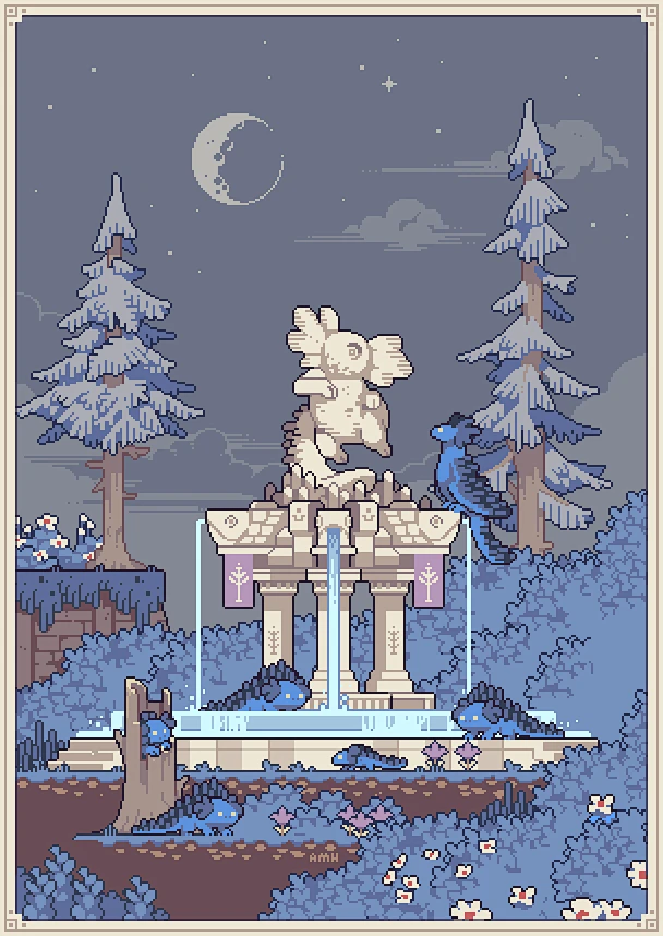 像素场景插画 https://www.pinterest.dk/pin/8-aaron-hain-hainsaw-twitter ...