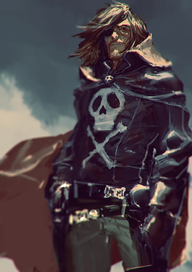 geraldparel: Captain Harlock aka Albator (in case you wonder, I did the ...