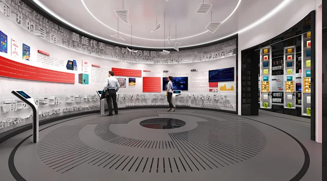 3D Exhibition Design-花瓣网