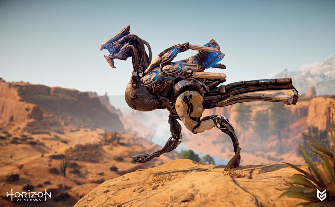 Horizon Zero Dawn - Behemoth - Texturing, Tom Delboo : Concept: Koen ...