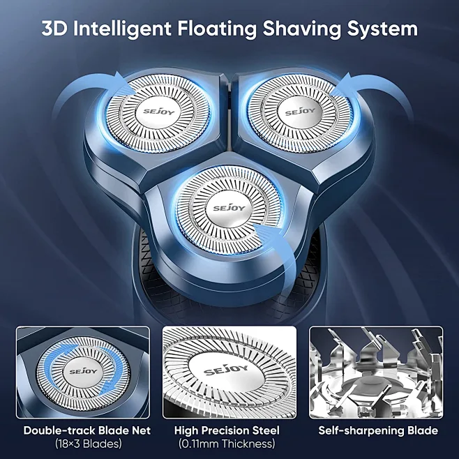 Shavers for Men Razor, Electric Razor Men, Shaver Trimmer Beard, Wet ...