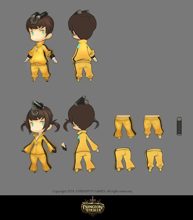 DUNGEON STRIKER - character, costume concept 3, letta . : DUNGEON ...
