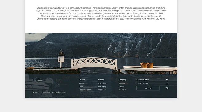 Travel Company — Norway Website : YourWay is a travel company based in ...