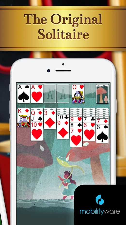 Solitaire App 截图图片_【游戏】qi'pai图片素材-花瓣网