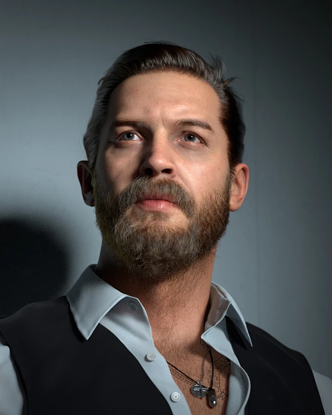 Tom Hardy, Hadi Karimi : Sculpted in ZBrush The color texture was ...