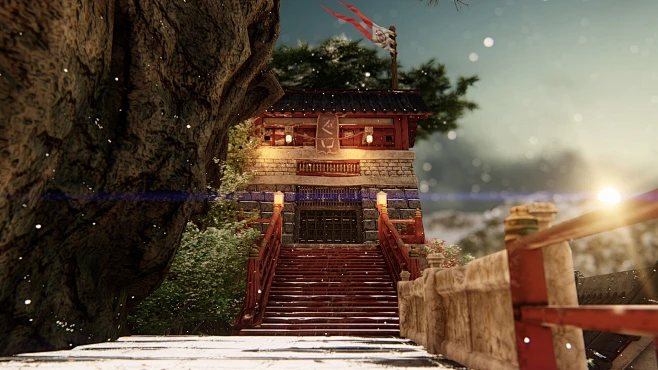 For Honor - Map: Canopy - Duel Bridge图片_地标建筑图片素材-花瓣网