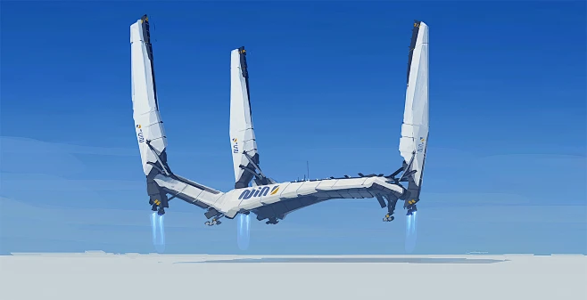 VTOL Shuttle-花瓣网