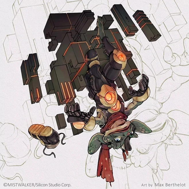 Max Berthelot作品-花瓣网