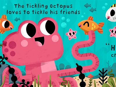 The Tickling Octopus-花瓣网