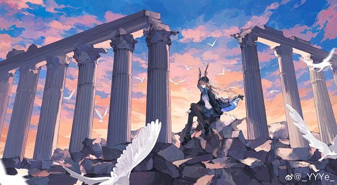 #明日方舟 画师：_YYYe_，画师微博：https://weibo.com/u/3224040507