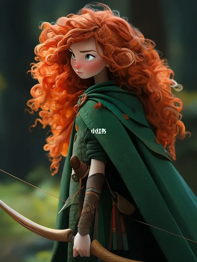 迪士尼公主系列｜勇敢的传说 梅莉达公主