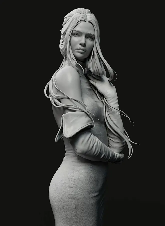 这颜值还是男神级别！ZBrush官方大佬亲自下场炫技，-元素文章-文章精选,微元素 - Element3ds.com!-花瓣网