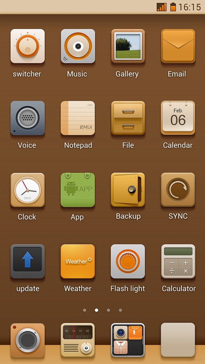 《华为Emotion UI手机主题设计大赛》参赛作品 Emotion Polka