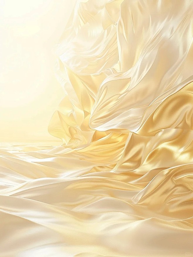 金色流体抽象光感渐变高级时尚感背景素材_7_设计素材_来自小红书网页版