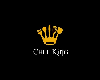 Chef King Logo -花瓣网