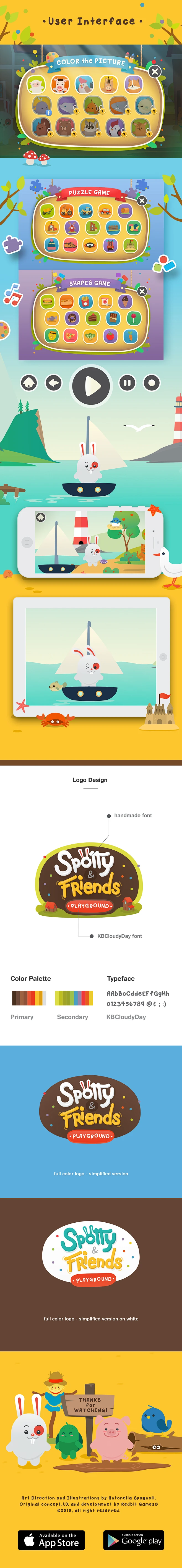 Spotty & Friends - Kidz Game App : Designed for small children, “Spotty ...