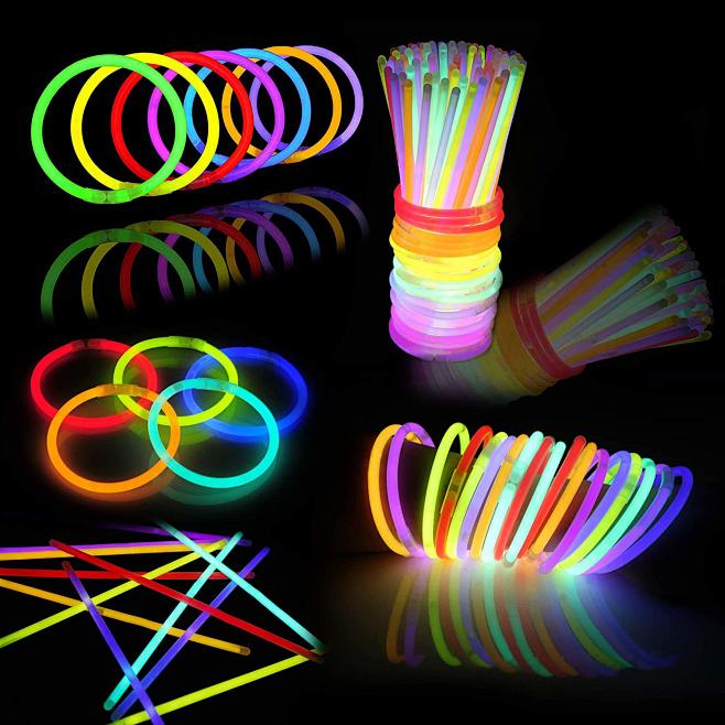 Amazon.com: JOYIN 144 Pcs Glow Sticks Bulk 8" Glowsticks, Glow Stick ...