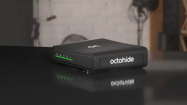 Octohide VPN router protects all the devices on your network with its ...