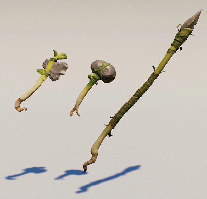 Grounded Pebblet Weapons-花瓣网