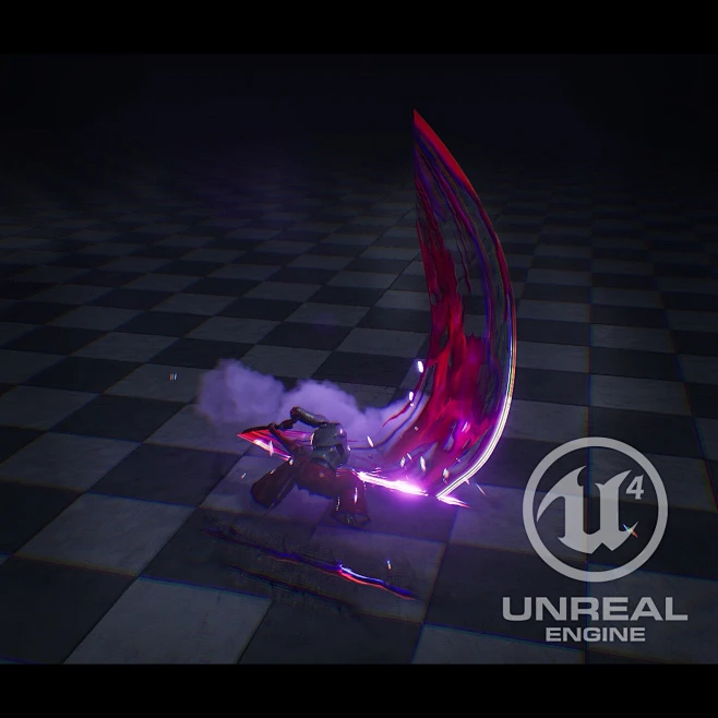 Sword Slash VFX, Yuyuan Lin : Unreal Engine 4 VFX Personal Work https ...