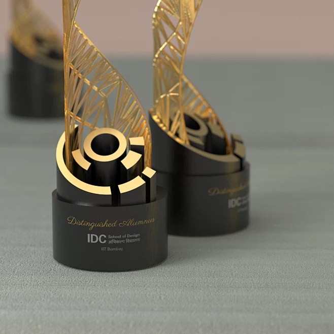 IDC IIT Bombay Trophy Design-花瓣网