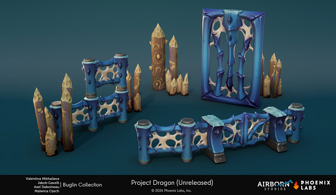 {游戏系列}美国 Project Dragon(UI,角色，场景)