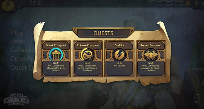 HotG | UI Art Collection : 2017 Collection of UI Art for Hand of the ...