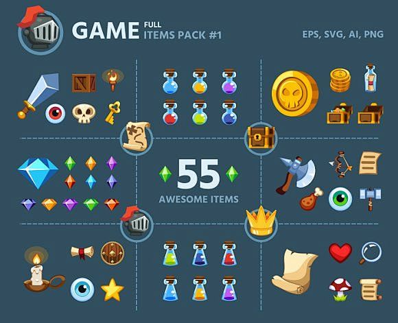 Game Items Pack #1