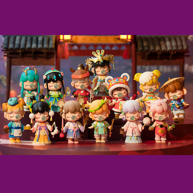 正版若态若来nanci囡茜十二生肖盲盒公仔12pcs 手办品名：nanci十二生肖系列手办 数量:单个/整盒12个 材质：pvc/纸 尺寸:高 ...