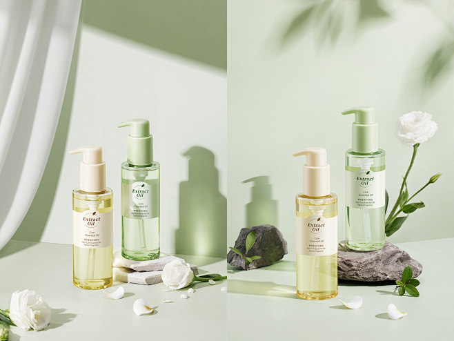 韩方 %7C 菁萃香氛护发精油拍摄