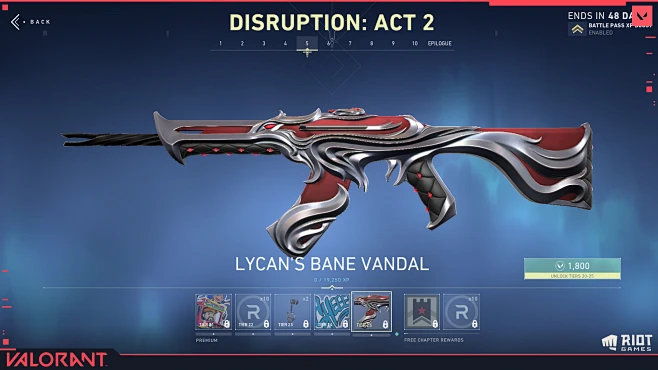 ArtStation - VALORANT // BP EP.4 // ACT II Lycan's Bane (Vandal ...