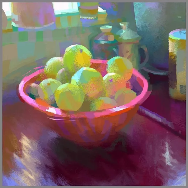 光色画家 Peter chan-花瓣网