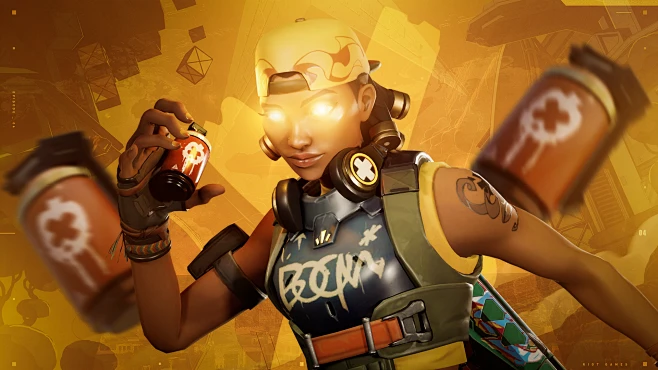Valorant HD desktop wallpaper featuring vibrant characters from the ...