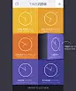 Time Zone App Concept on Behance #多火UI#-花瓣网